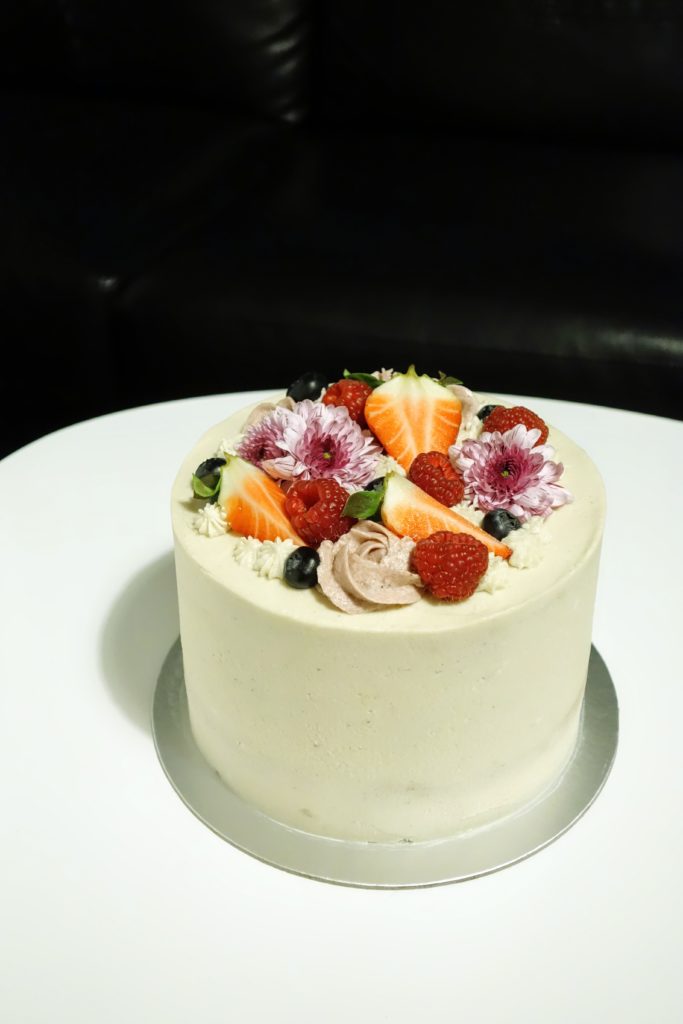 Vegan vanilkový dort | Bezlepkov - slečny Mlsné